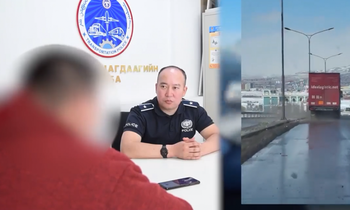 Цас цацсан ачааны автомашины жолоочийг илрүүлж арга хэмжээ авчээ